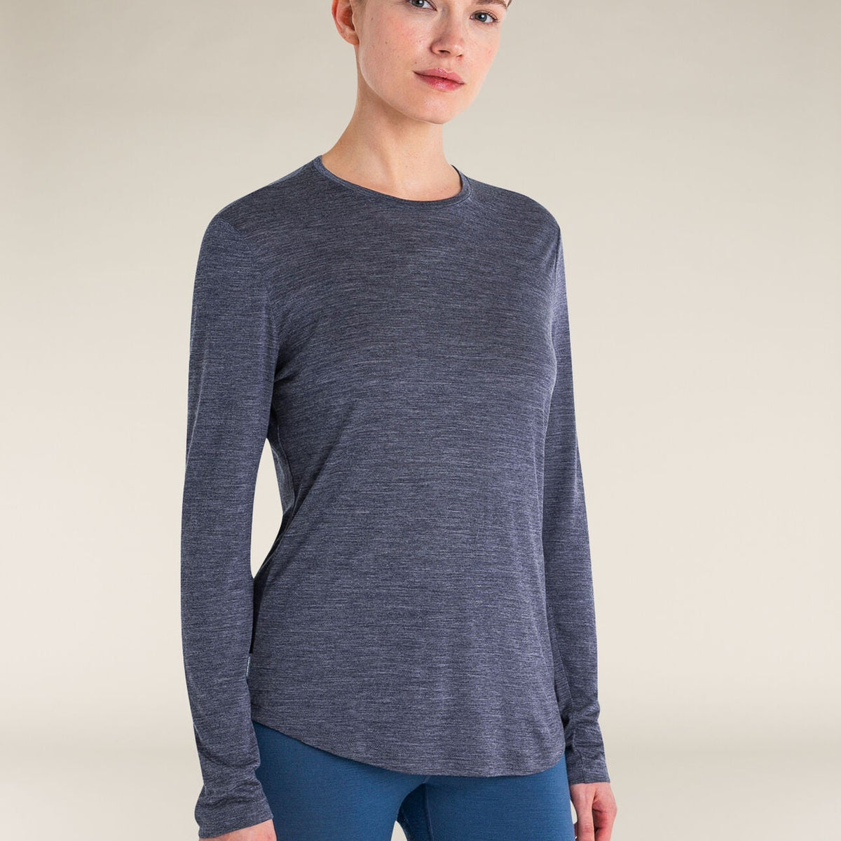 Icebreaker Merino Blend 125 Cool-Lite Sphere Long Sleeve T-Shirt (Women ...
